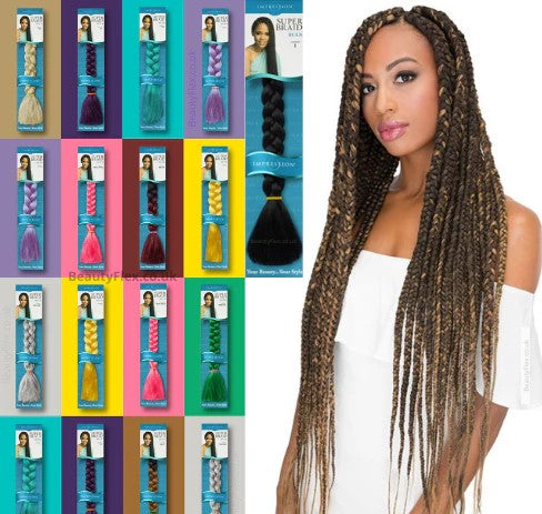 Pre-Stretched/Ultra Braid Hair – Tangle-Free & Ready to Use – x-pression