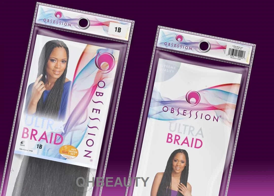 Obsession Ultra Braid Super Long Hair Extensions, 56 " Inches – x-pression